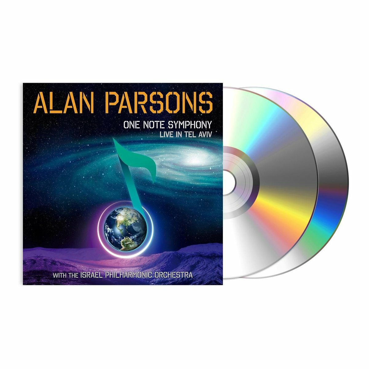 Музыка CD Alan Parsons - One Note Symphony (Live In Tel Aviv), 2 x CD + DVD