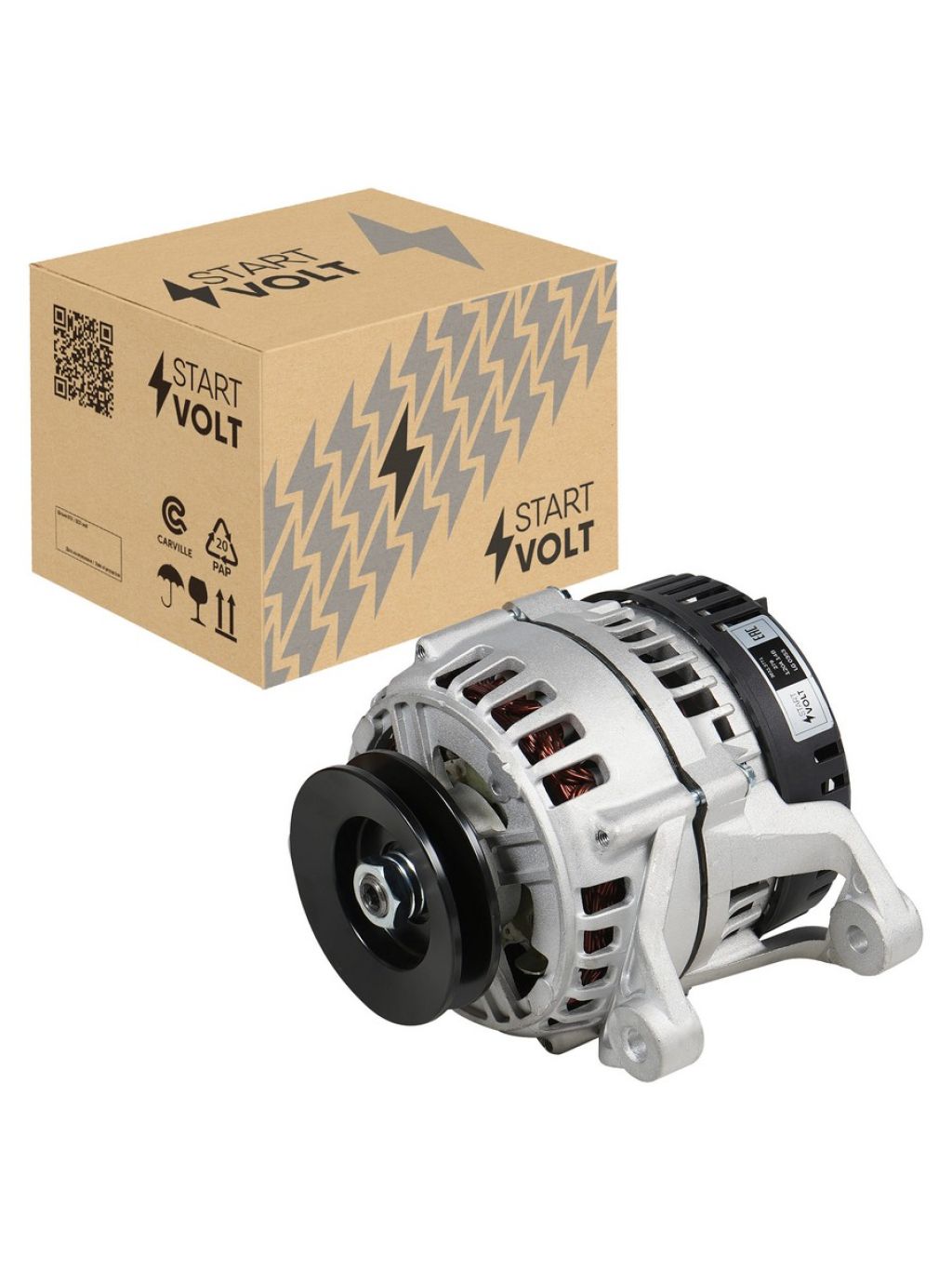 Генератор для а/м ПАЗ 3205 дв. ЗМЗ-5234.10 (120A) "STARTVOLT"