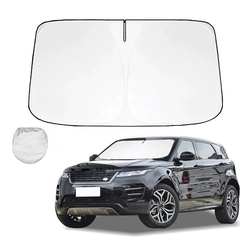 Для Land Rover Evoque L551 L538 Солнцезащитный козырек на лобовое стекло Солнцезащитный козырек Защитный козырек от солнца Складные блоки УФ-лучи Keep Car Cooler