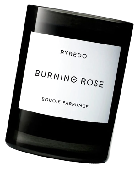 Женская свеча для дома Byredo Burning Rose 240 гр - Байредо Бурнинг Роуз