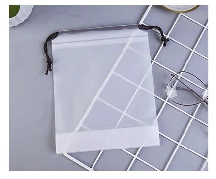 Белая водонепроницаемая косметичка из ЭВА 16x20 см
