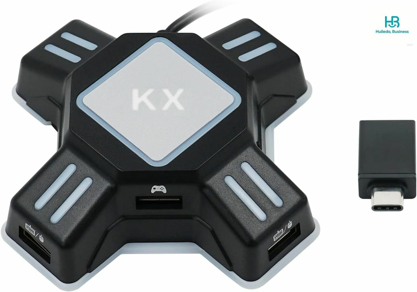 Адаптер KX Keyboard & Mouse Converter для N-Switch/PS4/PS3, черный