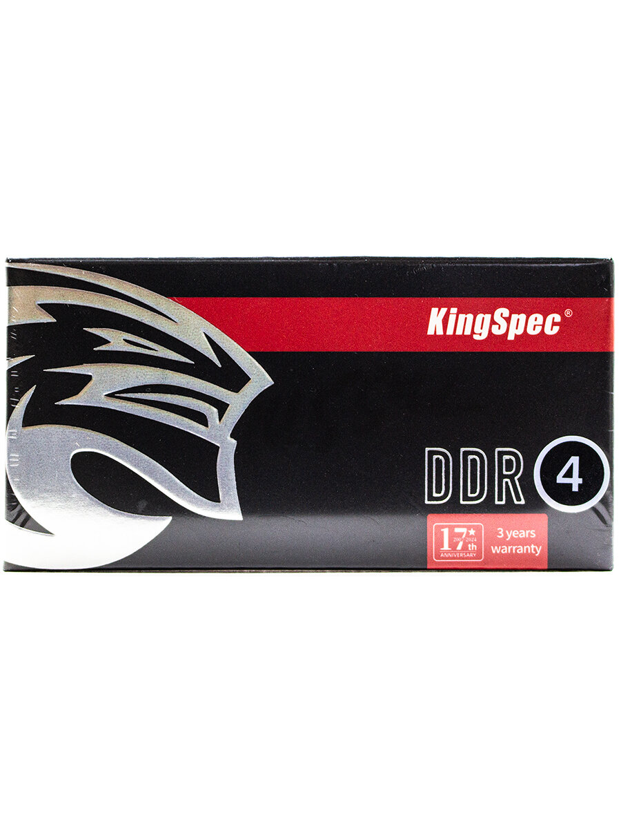 Модуль памяти для ноутбука SODIMM DDR4 8GB PC25600 3200МГц KingSpec KS3200D4N12008G