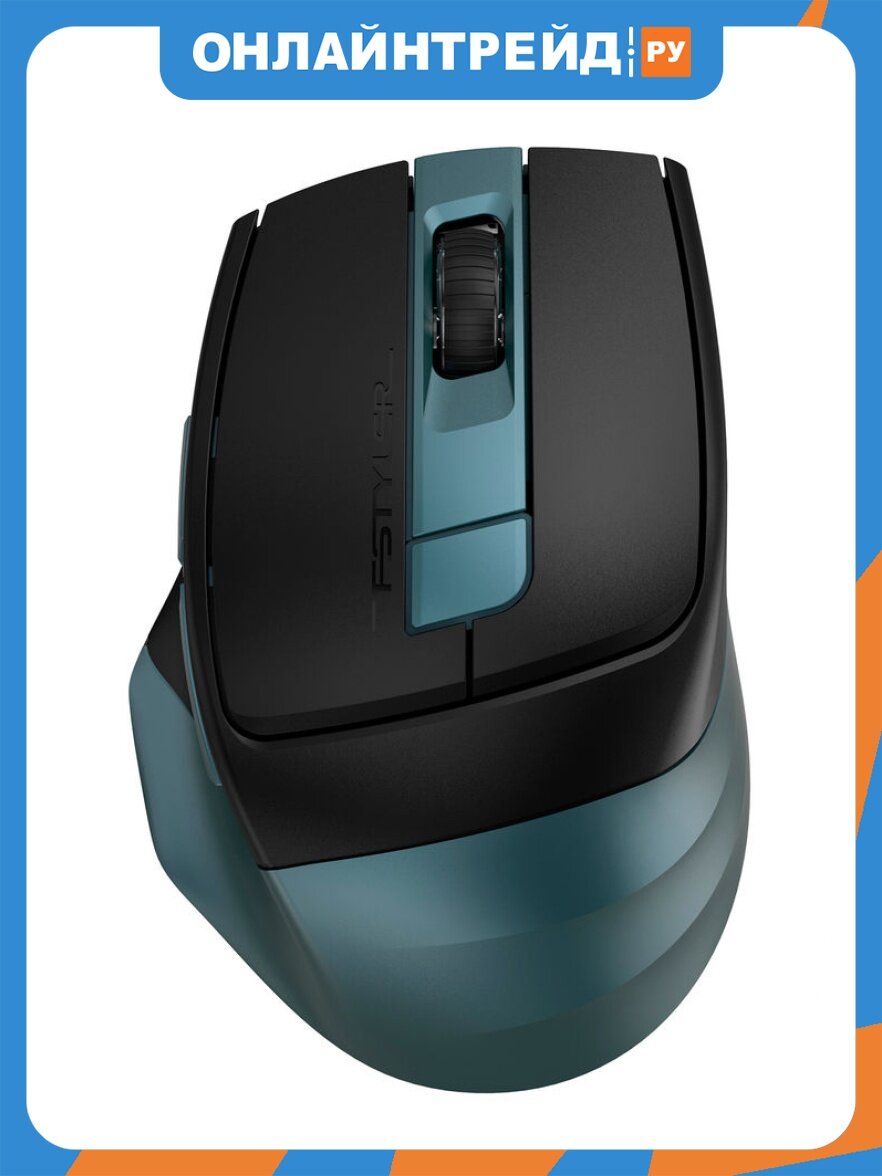 Мышь беспроводная A4TECH Fstyler FB35C зеленый/черный (FB35C MIDNIGHT GREEN)