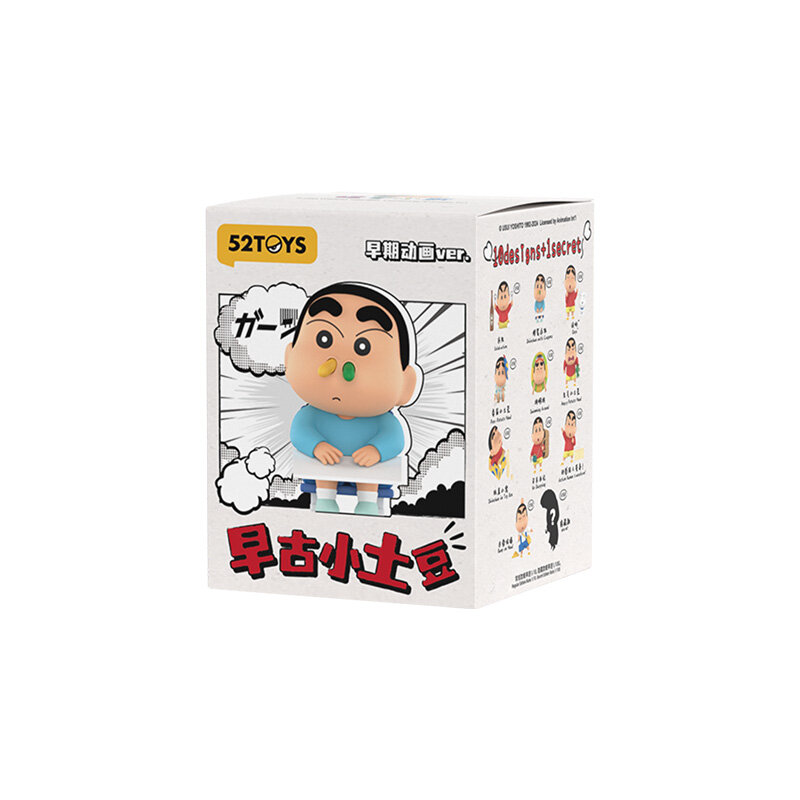 52TOYS Crayon Shin Chan Ранние Древние Маленькие Картофельные Таинственные Коробки Одиночная Таинственная Коробка