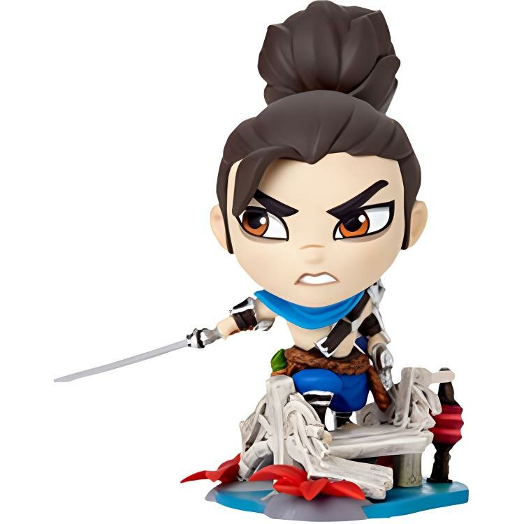 Чиби фигурка унисекс LOL League Of Legends Yasuo, The Unforgiven Gale, The Unforgiven