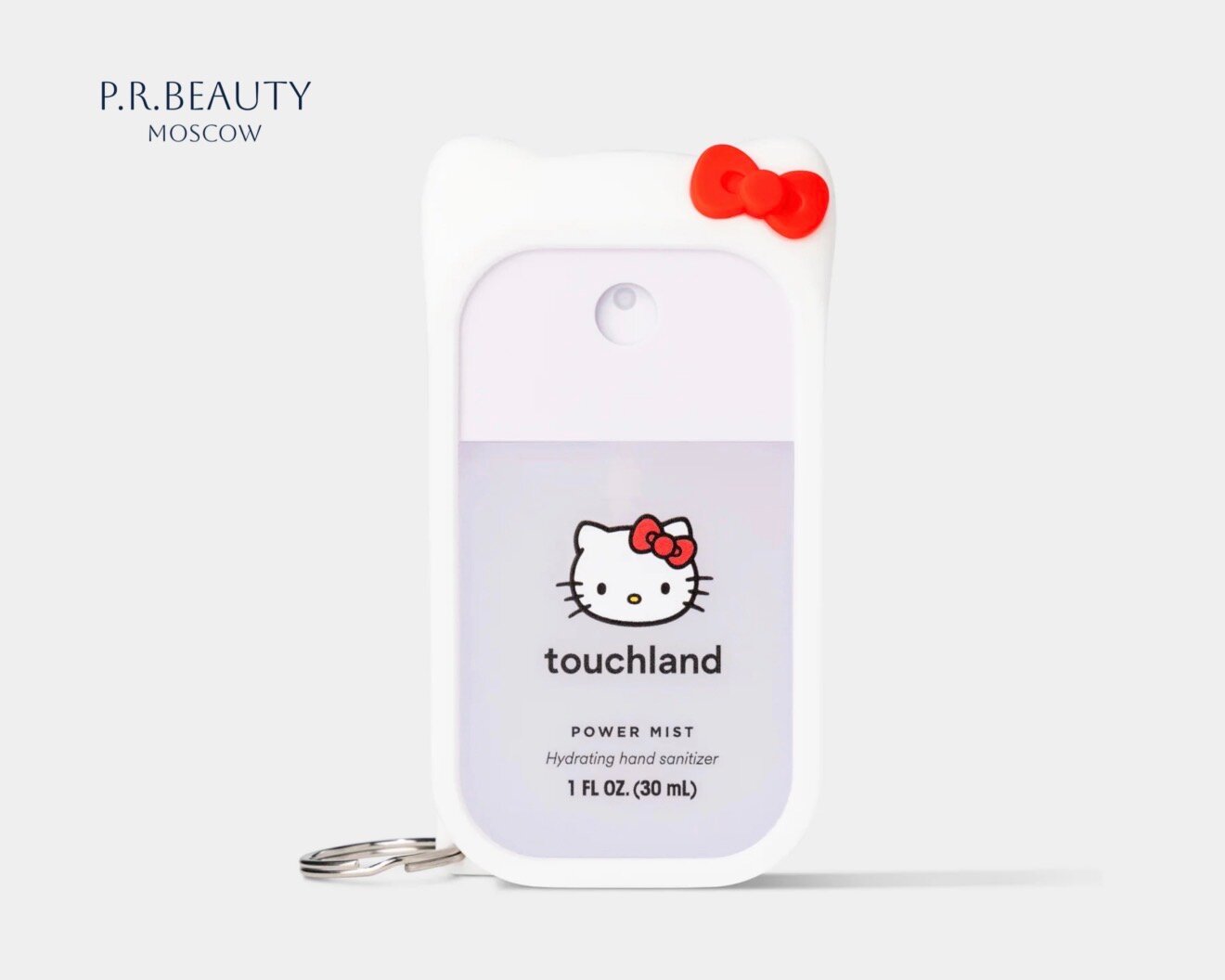 Touchland X Hello Kitty Санитайзер для рук с чехлом