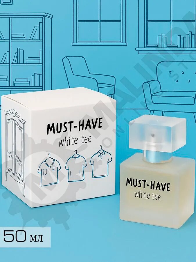 Женская парфюмированная вода Genty "MUST-HAVE White Tee", 50мл