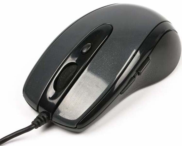 Проводная оптическая мышь A4Tech V-Track Padless N-708X, 1600dpi, 6 кнопок