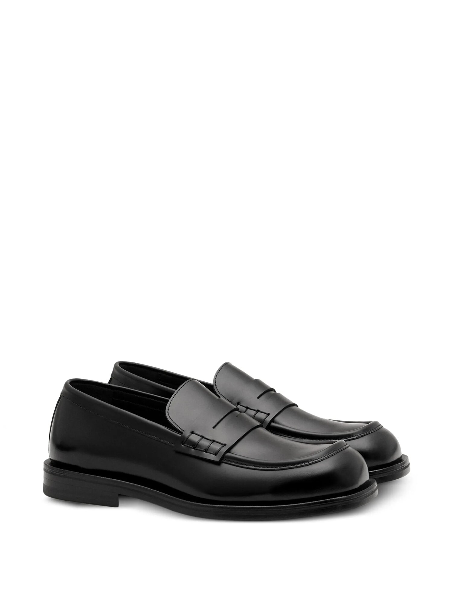 Лоферы Ami Paris Cow-leather loafers, размер 38 — фото 1