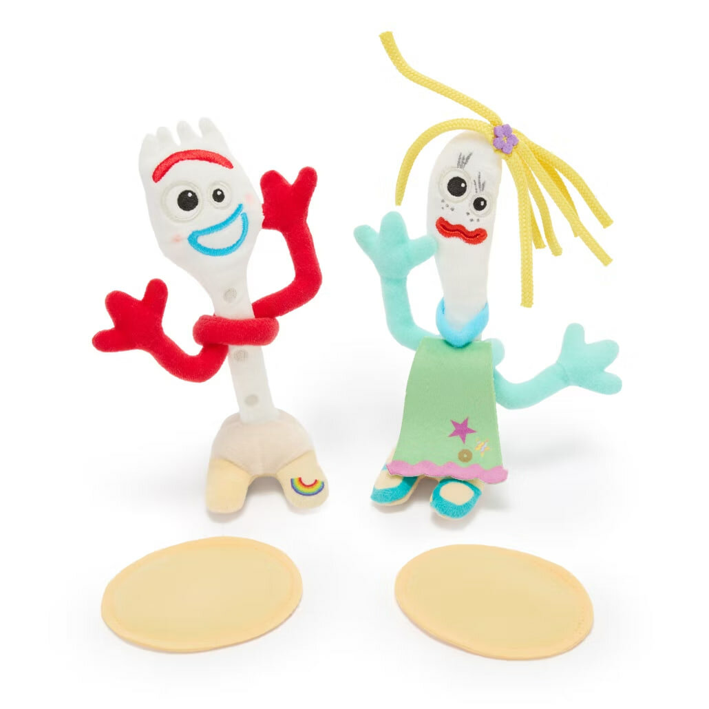 Disney Набор мягких игрушек Forky and Karen Beverly Magnetic Mini Shoulder Soft Toy Set