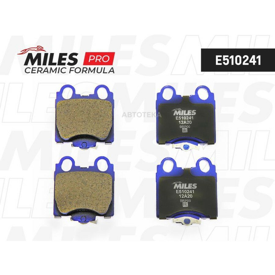 Колодки тормозные LEXUS GS 3.0-4.3 97-/IS 2.0-3.0 99- зад. Ceramic PRO MILES E510241