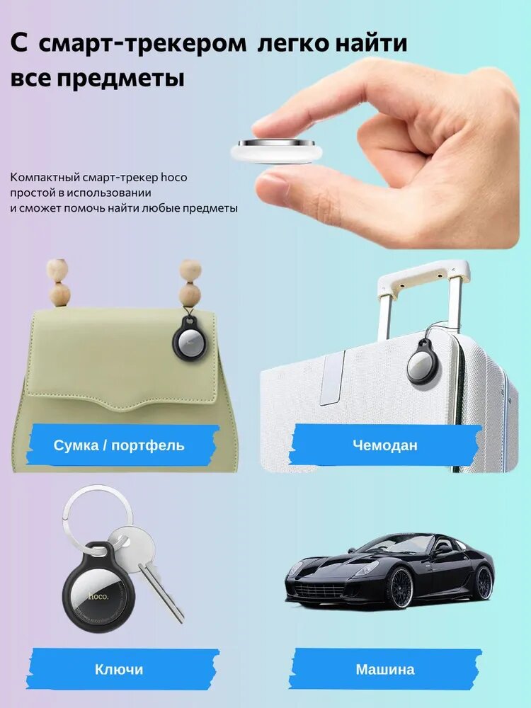 Смарт-трекер Hoco E94, Bluetooth-метка — фото 1