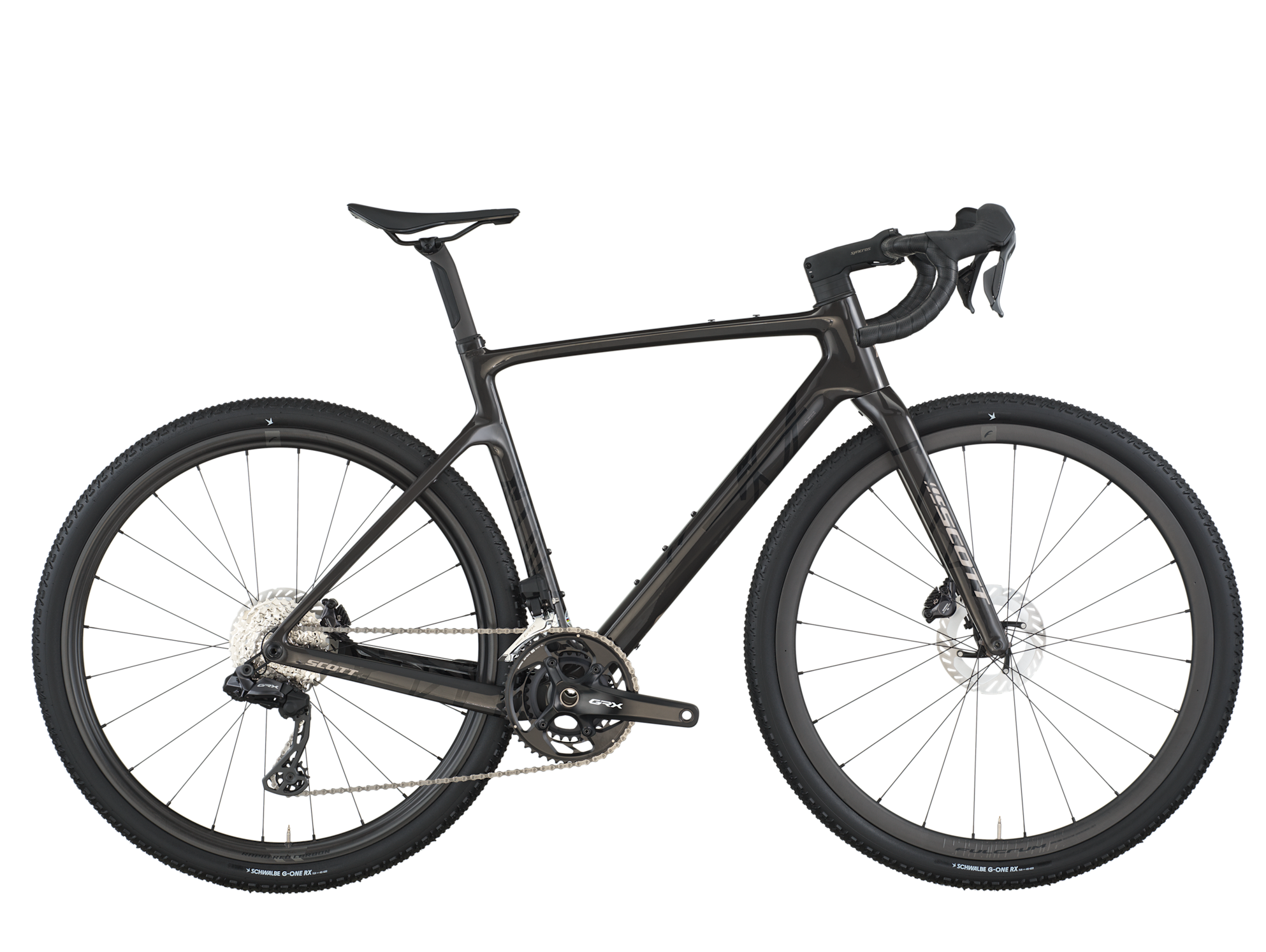 Велосипед Scott Addict GRAVEL 15 2026 (M Черный)