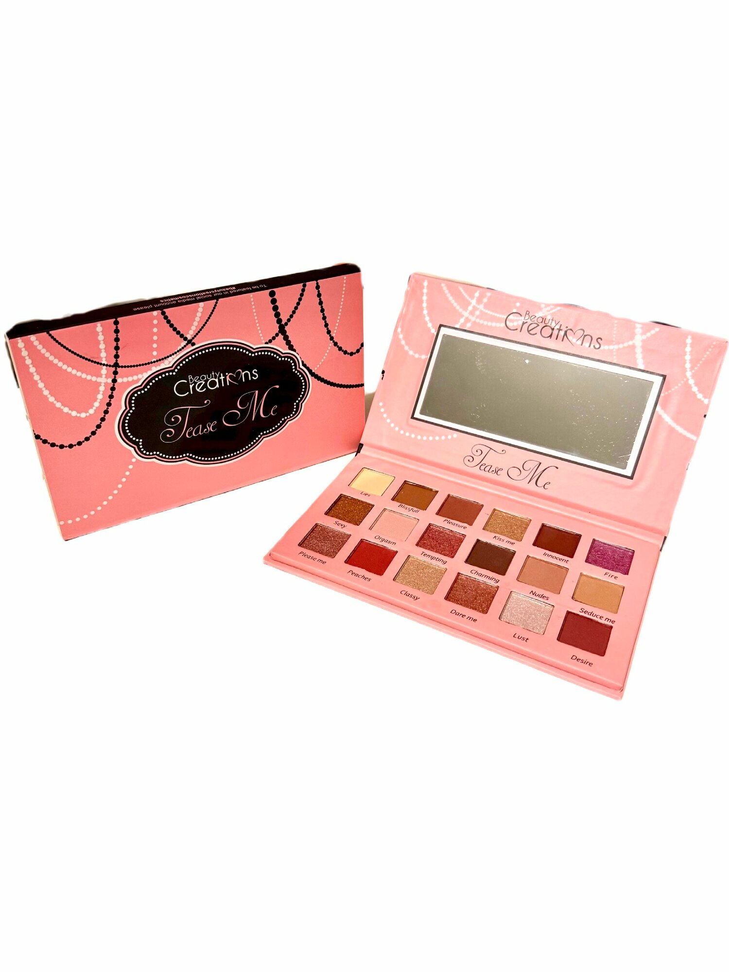 BEAUTY CREATINS Тени для век палетка 18 оттенков, 18 г