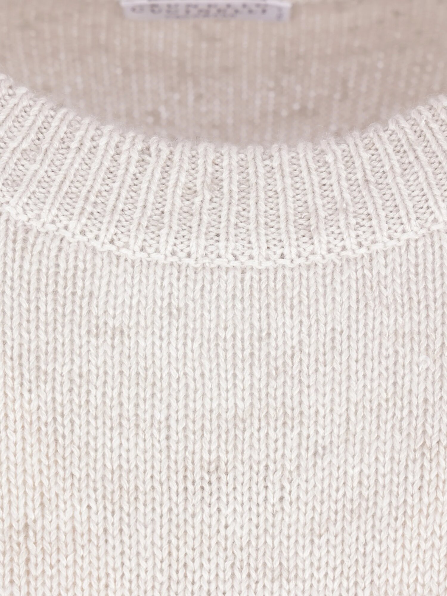 Свитер BRUNELLO CUCINELLI Sequin-embellished drop-shoulder sweater, размер 40 — фото 1