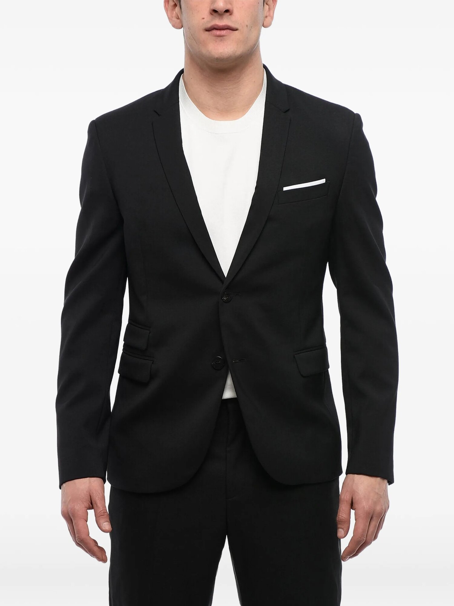 Пиджак Single-breasted narrow-fit blazer