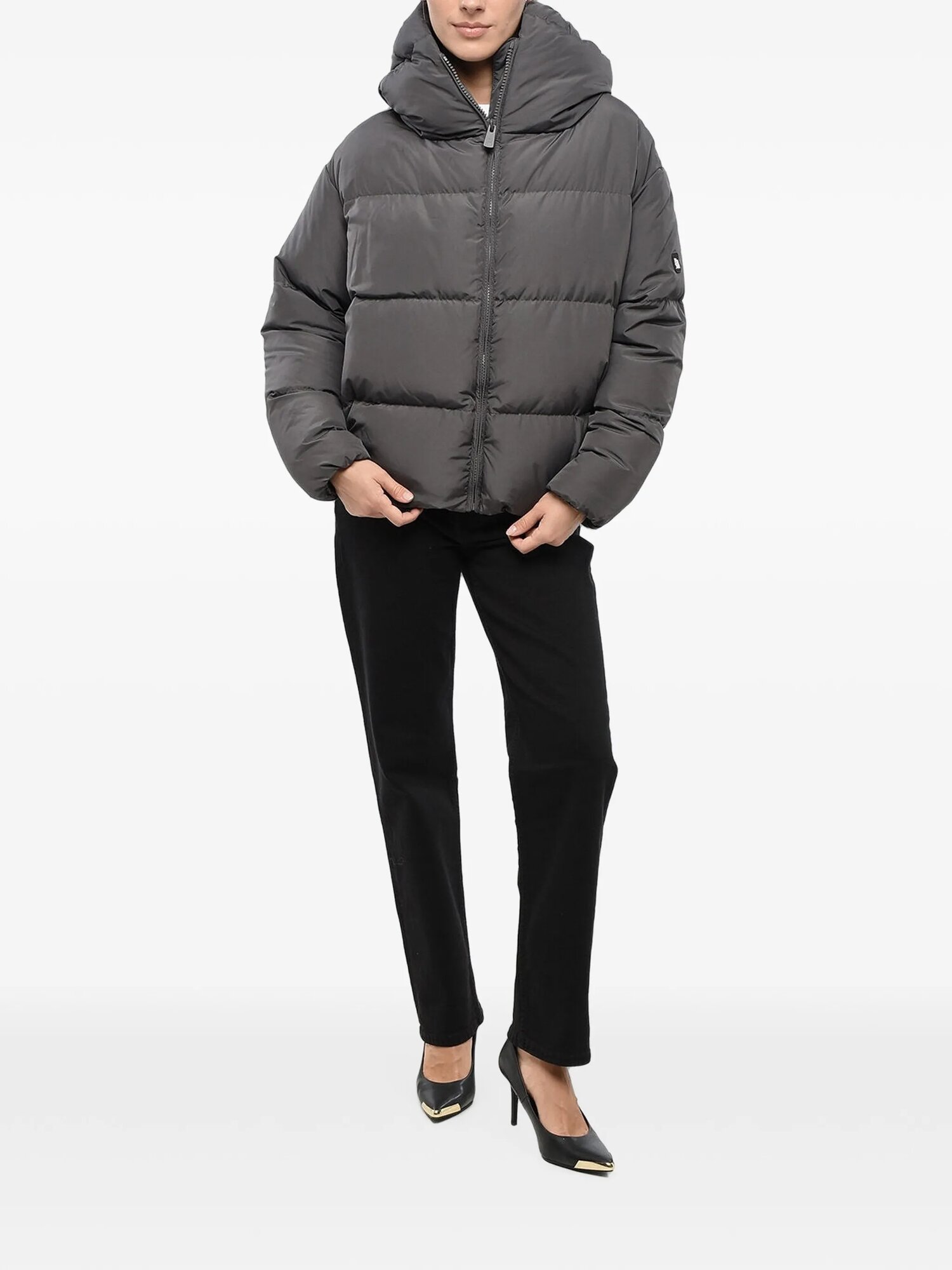 Куртка Bacon Cloud zip-up puffer jacket, размер 40 — фото 1