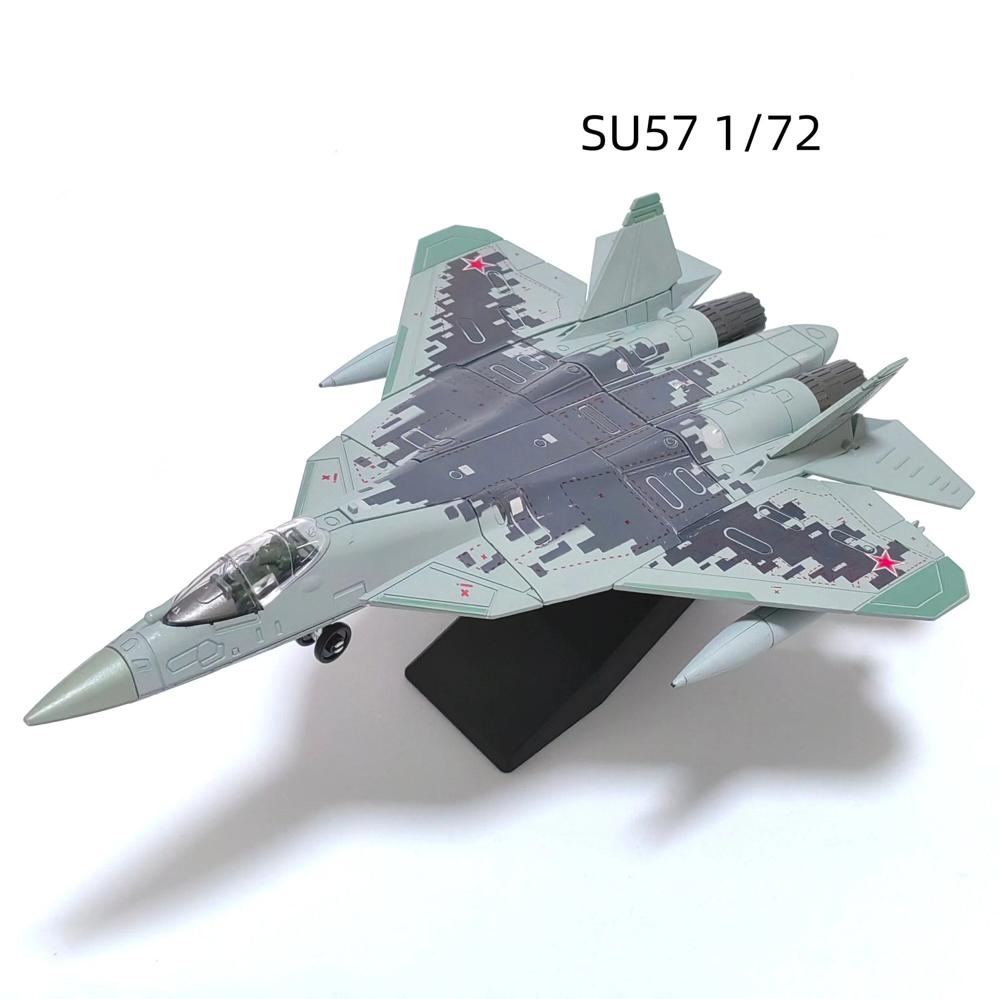 Пластиковая модель самолета Су-57, F-14, Су-25 SU57-1-72-PZ