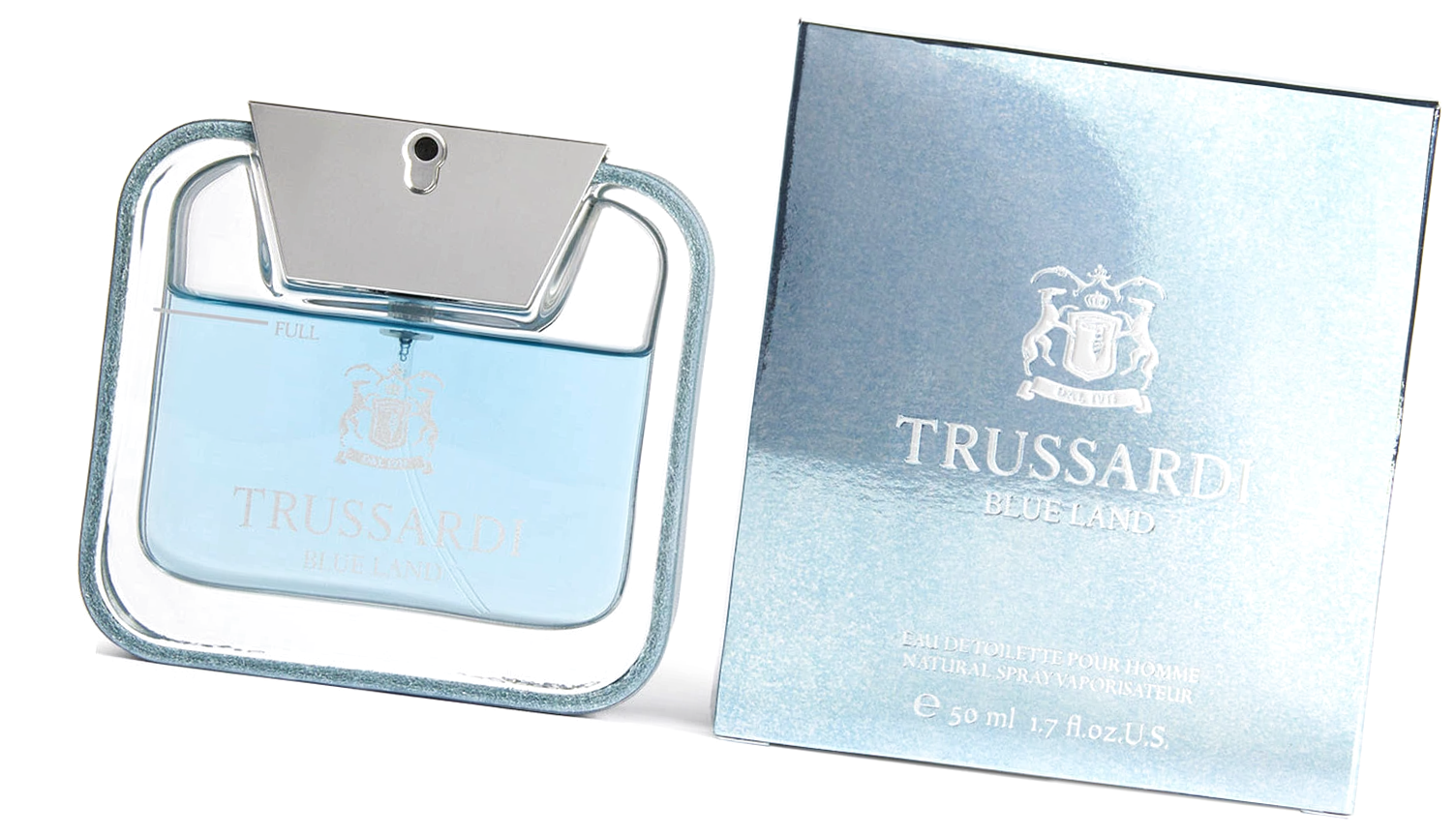 Духи мужские Труссарди Блю Ленд 50 мл / Trussardi Blue Land туалетная вода