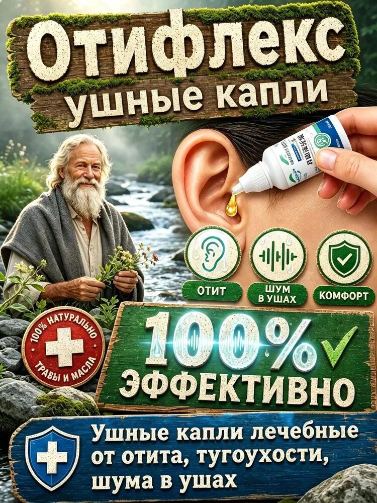 Отифлекс ушные капли