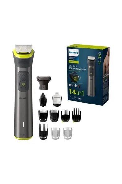 Philips Электробритва Набор для ухода за мужчинами Multigroom Series 7000 MG7930/15, черный, желтый