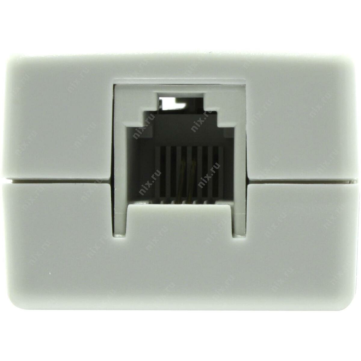 D-Link DSL-30CF ADSL Splitter (AnnexA, вход 1xRJ-12 выход 2xRJ-12 ADSL+аналоговый телефон) — фото 1
