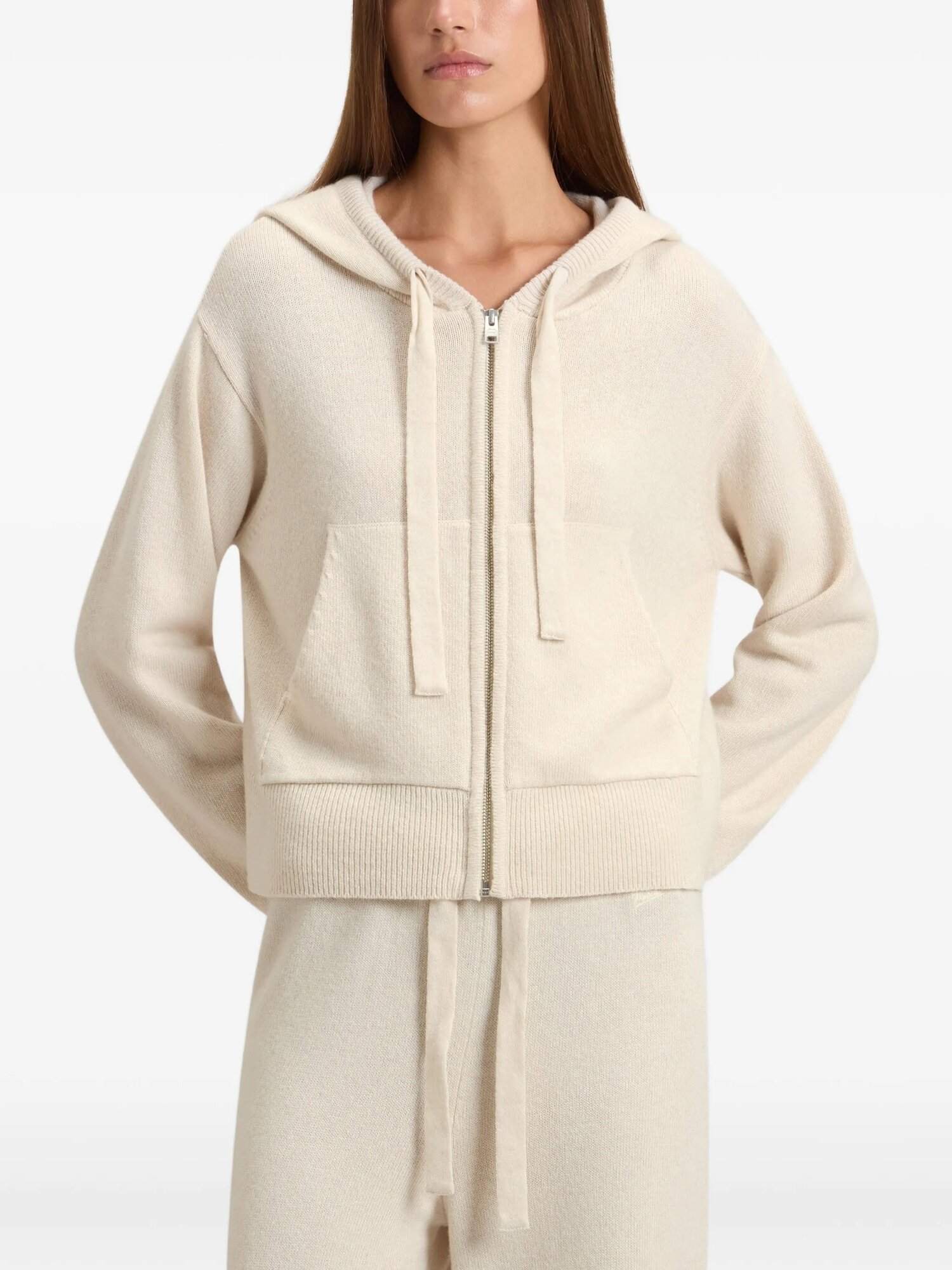 Кардиган Woolrich Zip-up hooded cardigan, размер 42 — фото 1