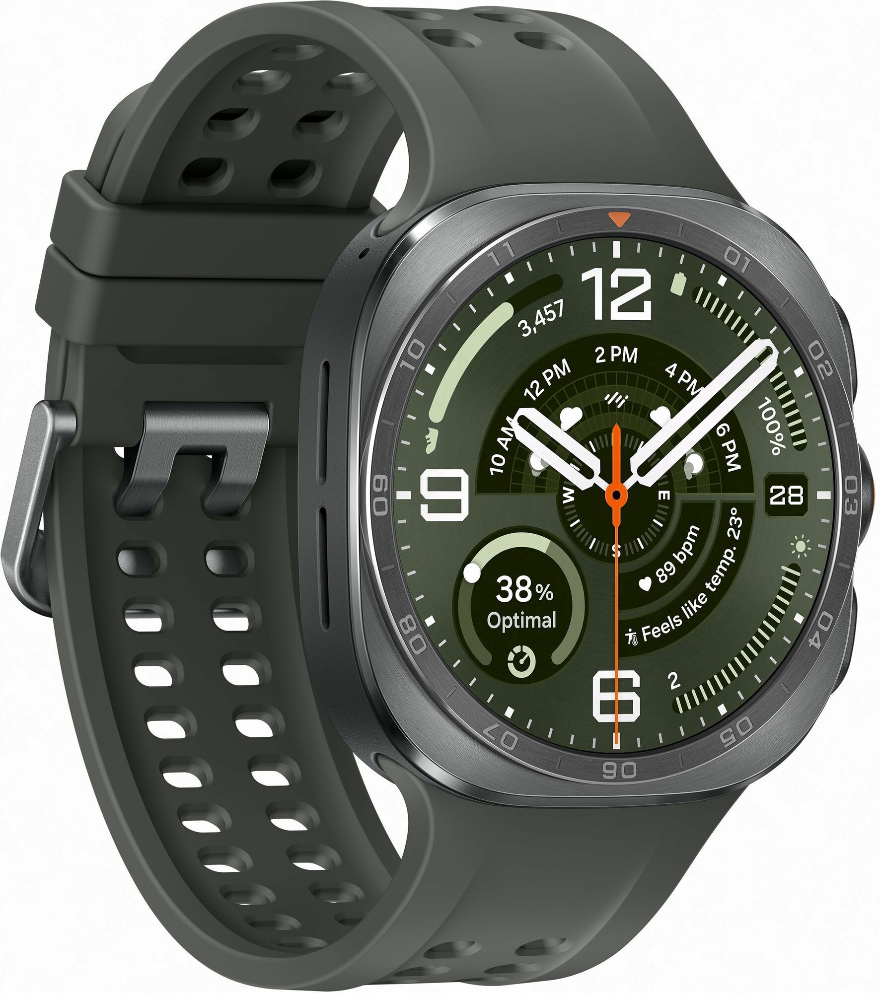 Умные часы Samsung Galaxy Watch Ultra2, 47 мм, Wi-Fi+LTE, Titanium Silver (Серебряный титан)