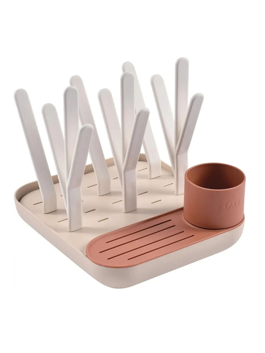 Сушилка Beaba для посуды терракотовый (TERRACOTA/CLAYFOREST DRAINING RACK TERR/CLAY) 911730
