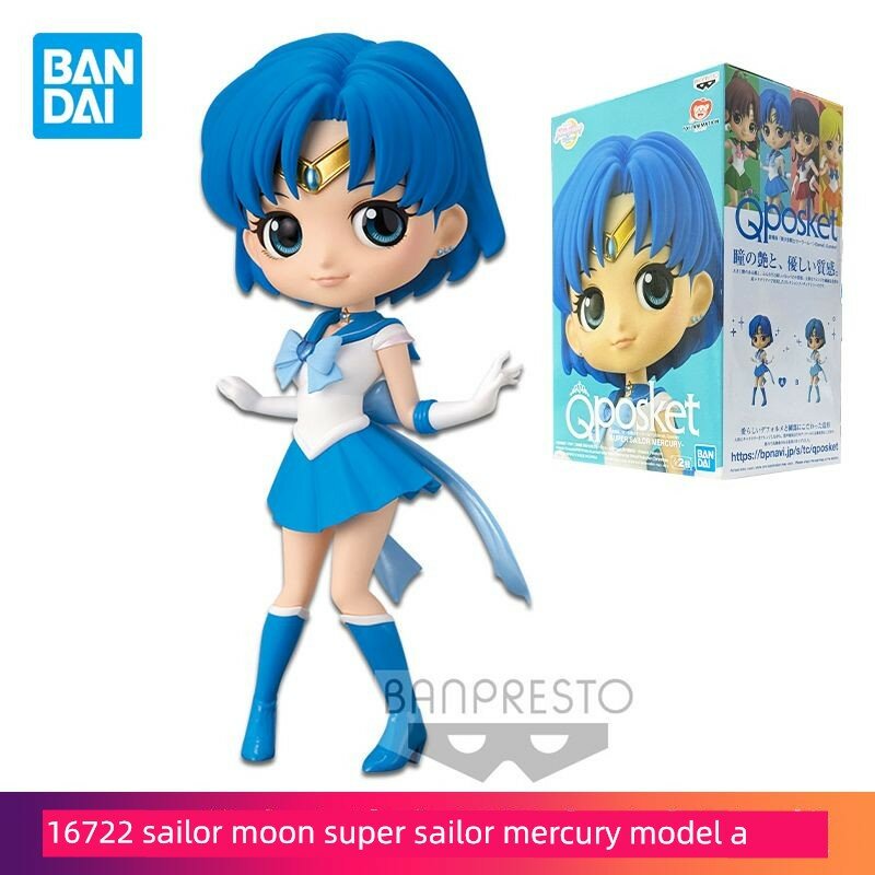 Модель-фигурка Сейлор Меркурий А-версия из серии Qposket Bandai 16722 аниме коллекционная игрушка