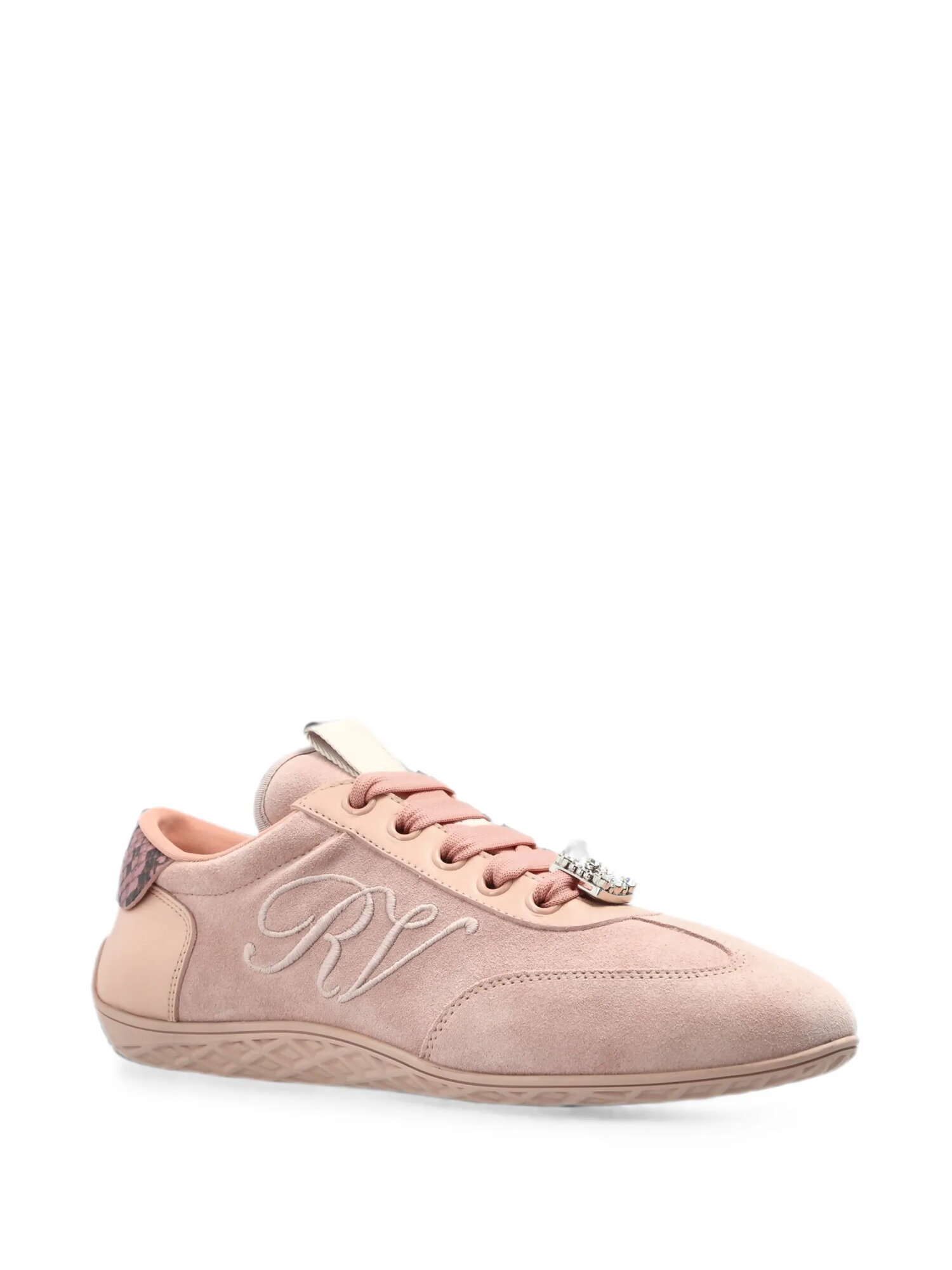 Кроссовки Roger Vivier Viv Low sneakers, размер 37, pink — фото 1