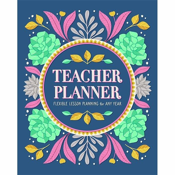 Teacher Planner: Flexible Lesson Planning for Any Year，Reprinted paperback book