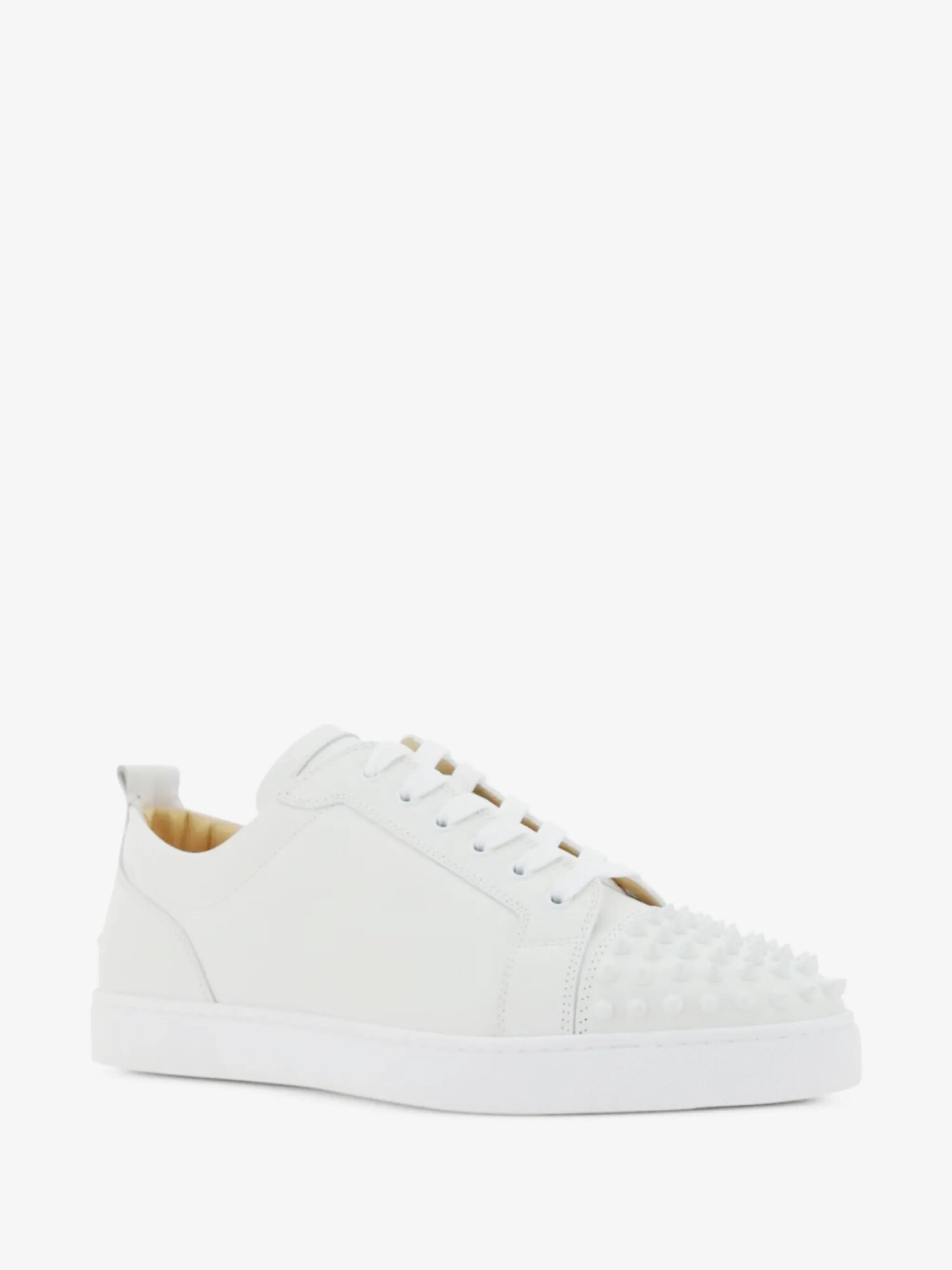 Кроссовки Christian Louboutin Louis Junior Spikes, размер 44,5, белый — фото 1