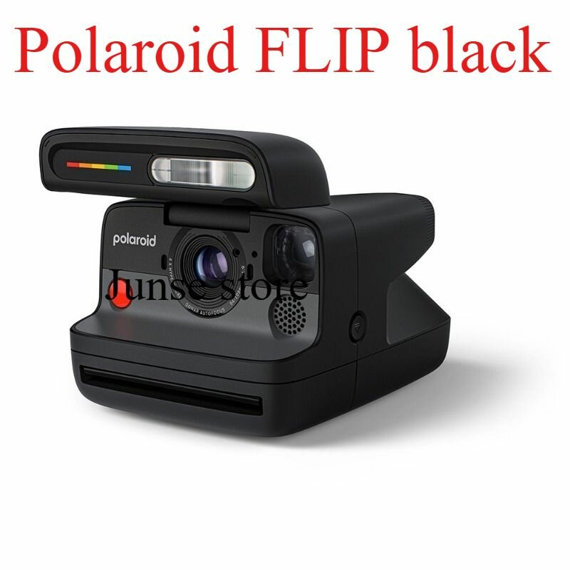Фотоаппарат /Полароидный снимок Polaroid Flip black / черный Instant Camera, Камера с автофокусом, прогулка на свежем воздухе/день рождения