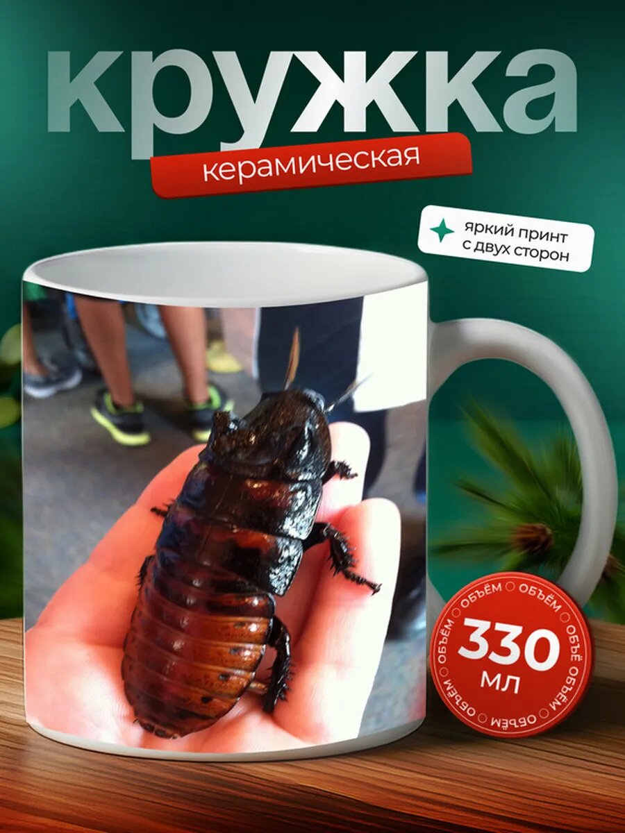 Кружка Комар насекомое 12,