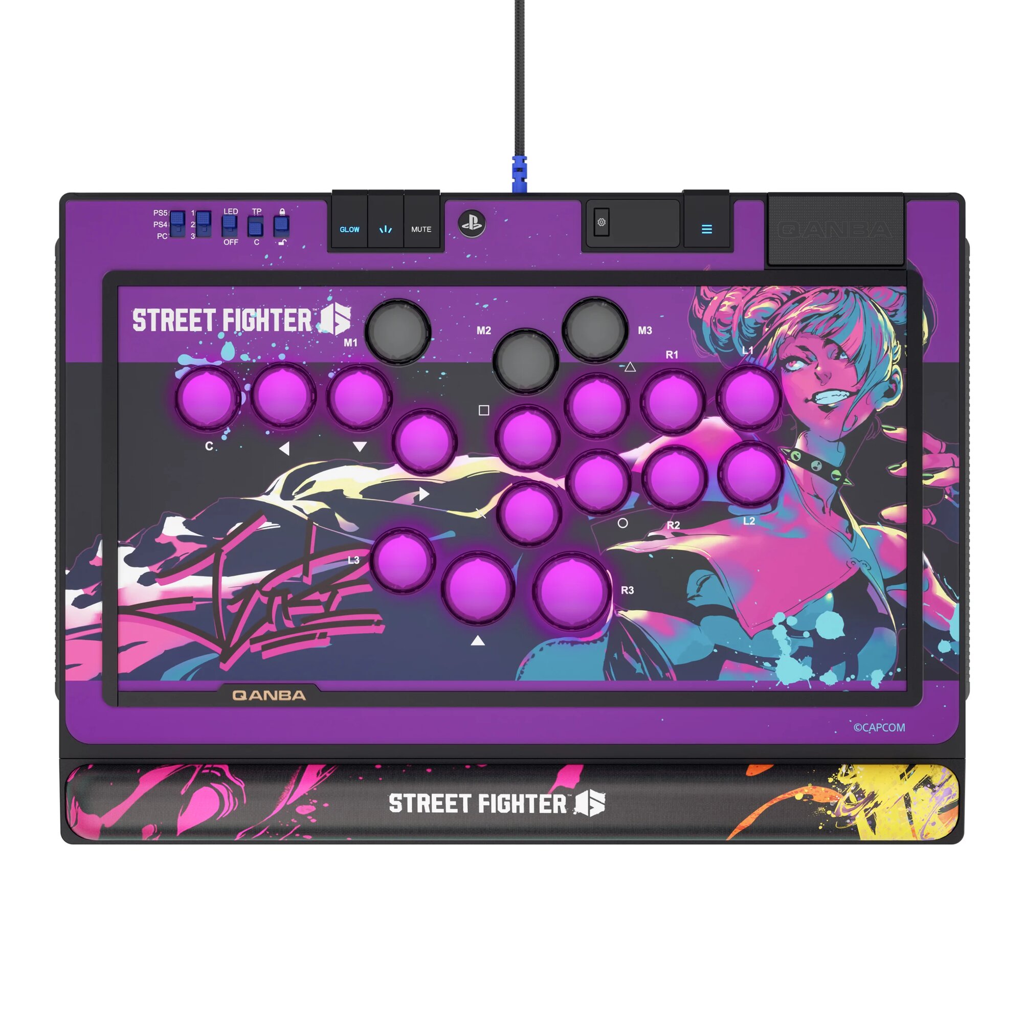 QANBA SAPPHIRE S1 Arcade Controller для Capcom Street Fighter Juri