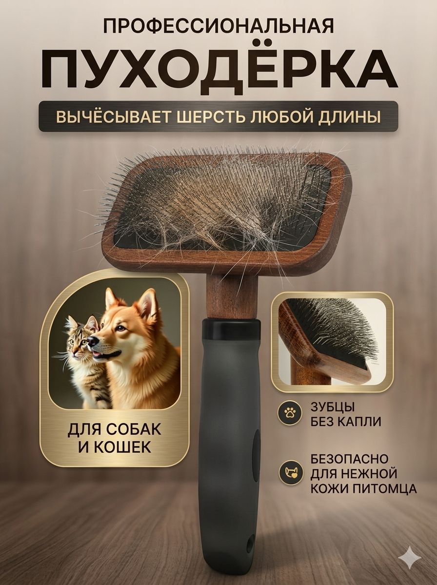 Пуходерка для собак и кошек. Пуходерка для животных. Профессиональный уход за шерстью животных.