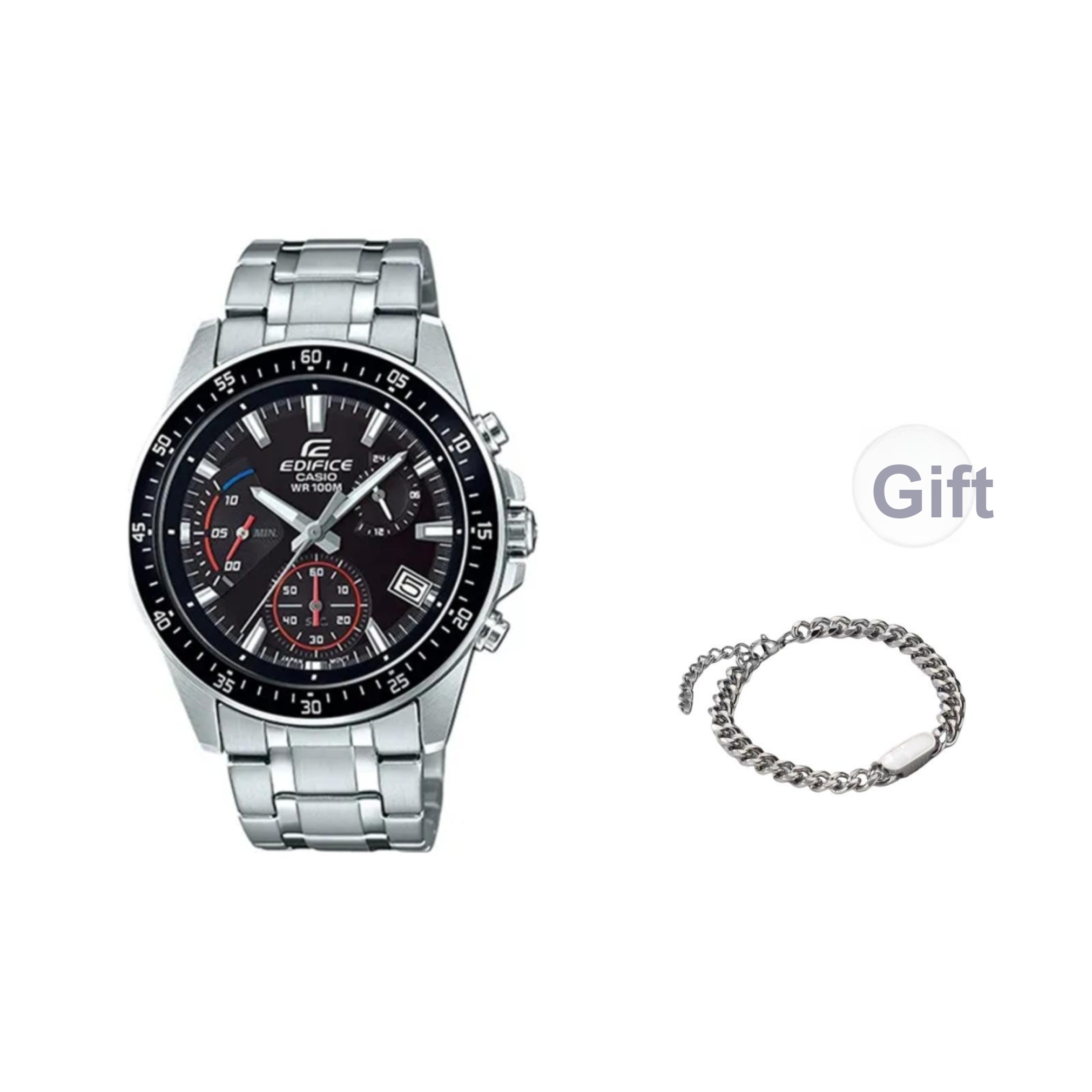 Наручные часы CASIO Edifice, черный — фото 1