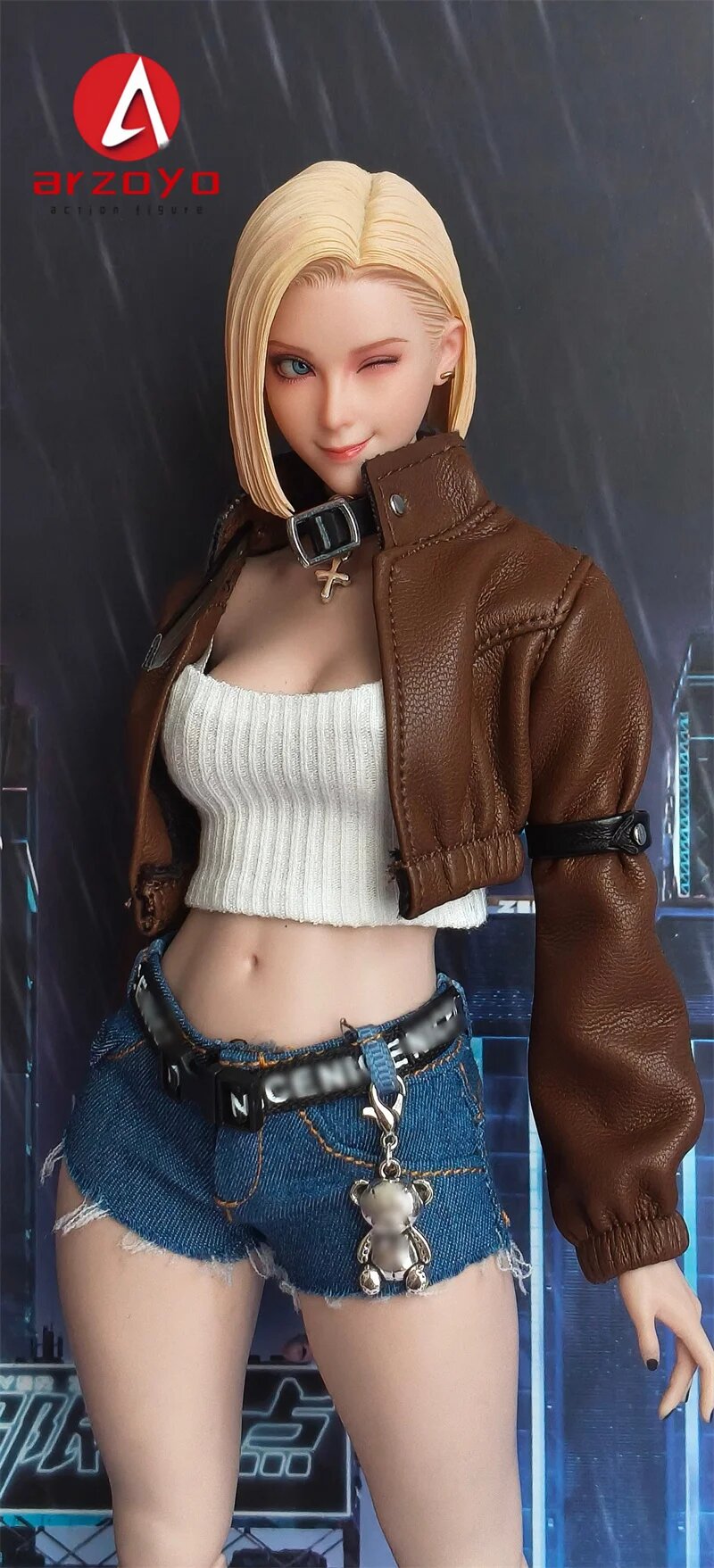 Модель головы Android 18 Ar.zoyo 1/6 clothes set 1