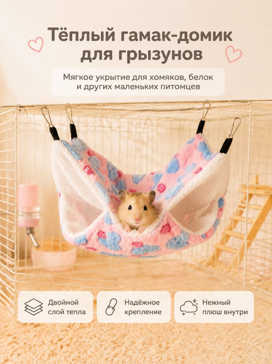 Гамак Вельвет, 20х20 см