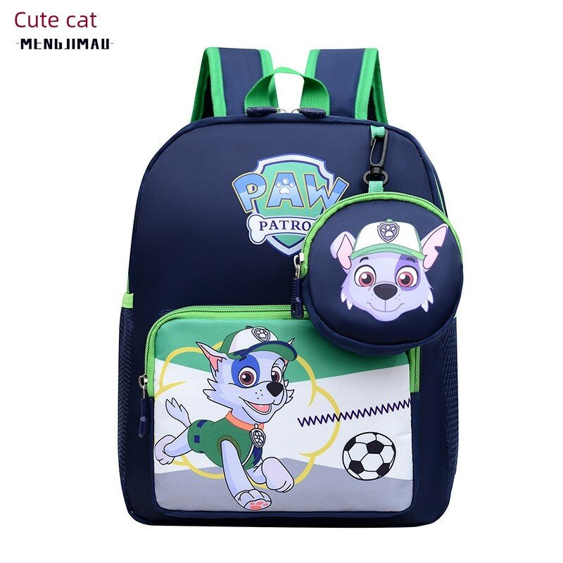 Рюкзак Paw Patrol для девочек 4-8 лет (детский сад и начальная школа), зеленый дизайн