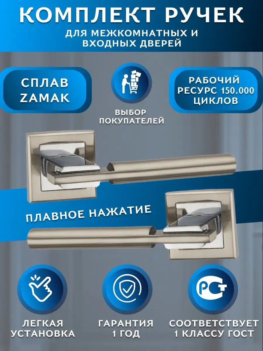 Ручка дверная межкомнатная