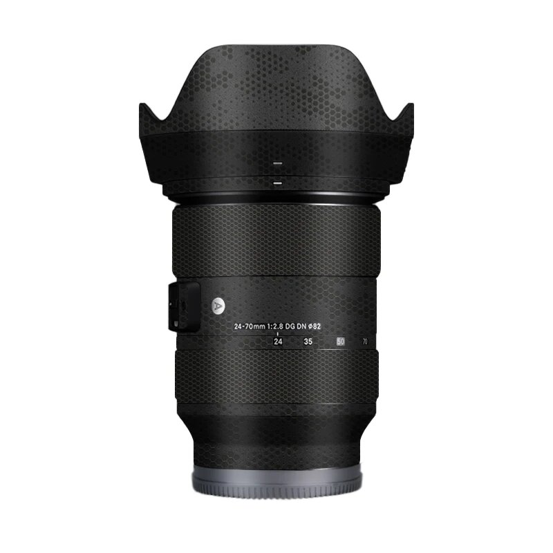 Защитная кожа для объектива Sigma 24-70 F2.8 HineFilm Черный, Mamba Black