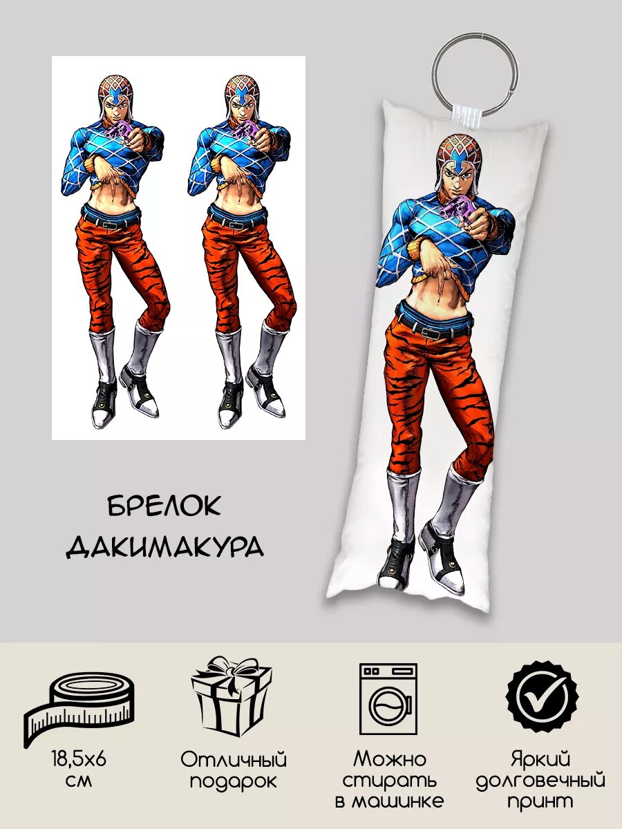 Брелок дакимакура ДжоДжо