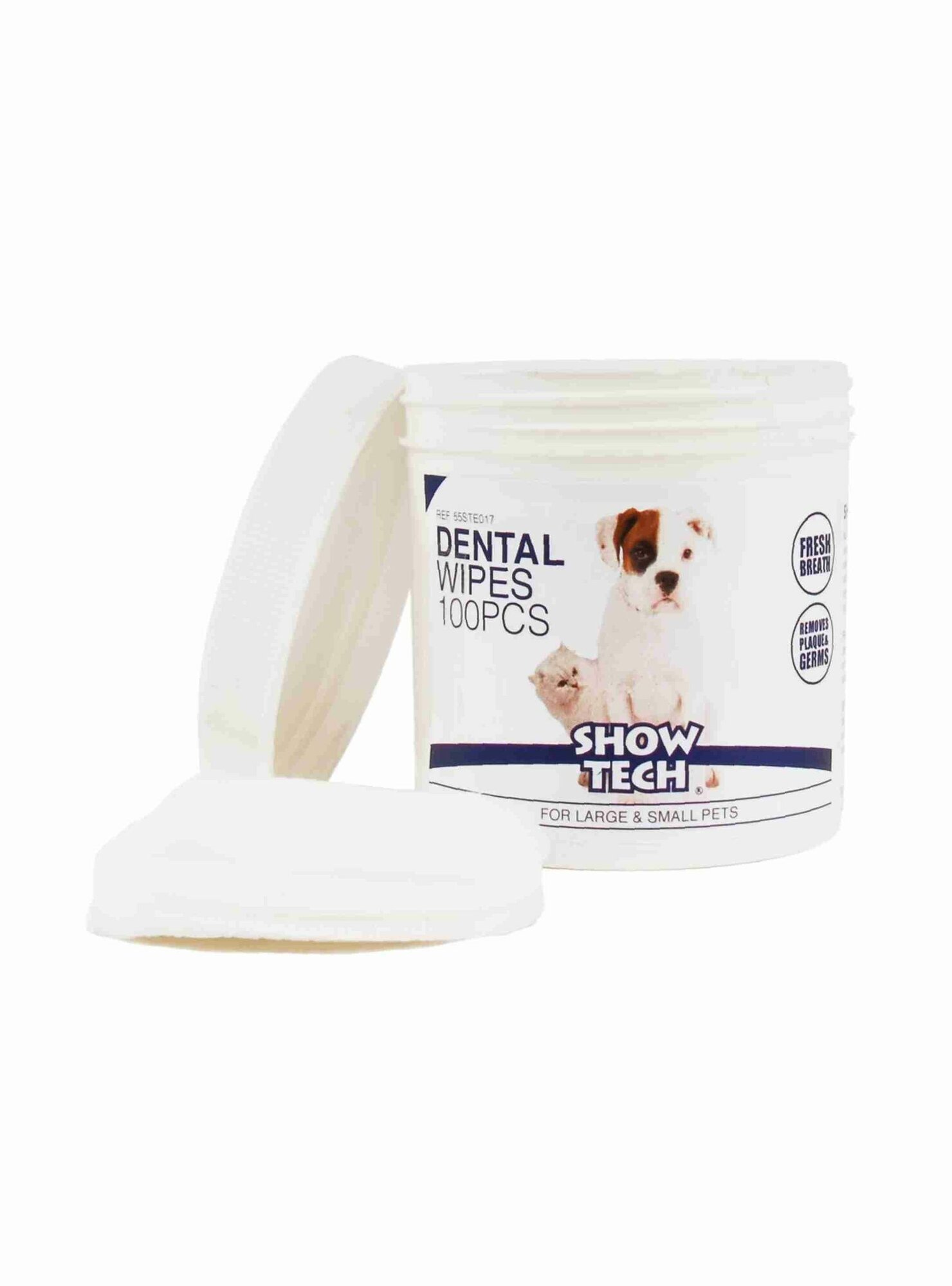 Салфетки гигиенические для зубов Show Tech Dental Wipes, 100 штук, шт