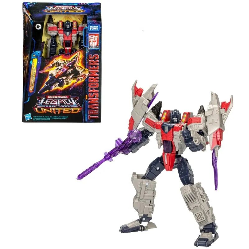 Игрушка Hasbro Трансформеры Transformers Legacy United Voyager класса "Кибертрон" Вселенная Старскрима 17,5см F8543