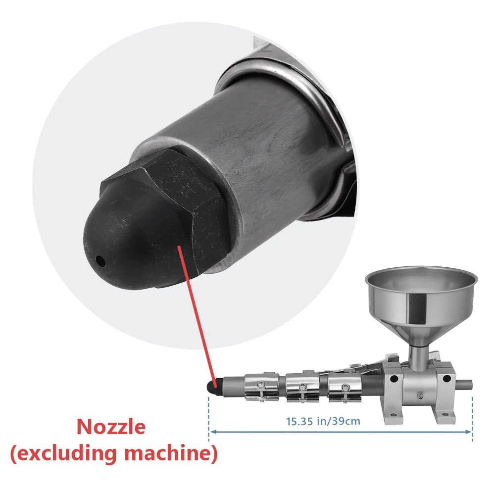 Насадка для выдавливания пластика 3 мм Triple heat Nozzle