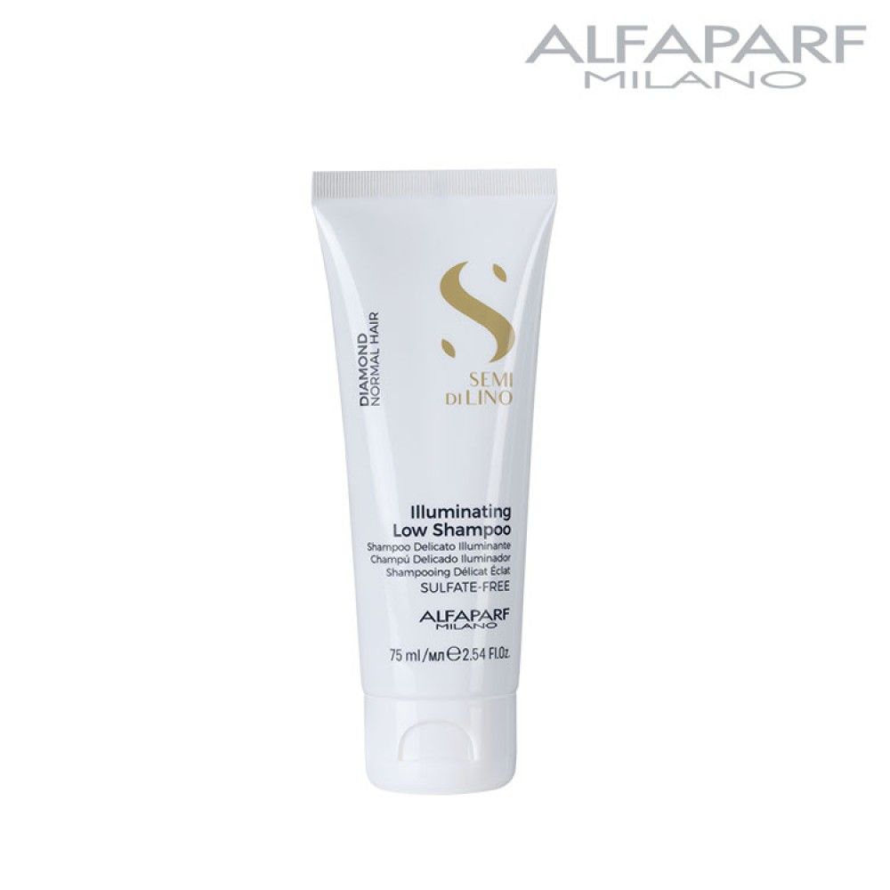 Alfaparf Milano - SDL Diamond Illuminating Low Shampoo Шампунь для нормальных волос придающий блеск 75 мл