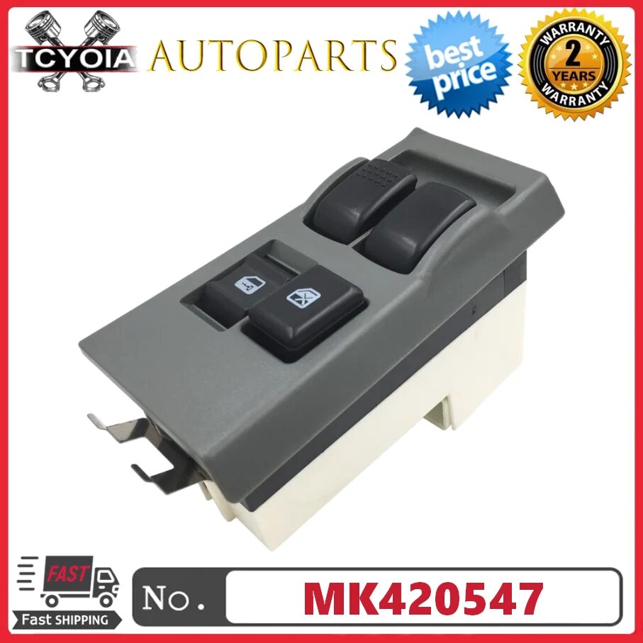 Электрический переключатель стеклоподъемника MK420547 для моделей Mitsubishi Canter 519, 639, 659 1997-2006 годов выпуска